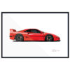 Ferrari F Fourty – J7Artwork